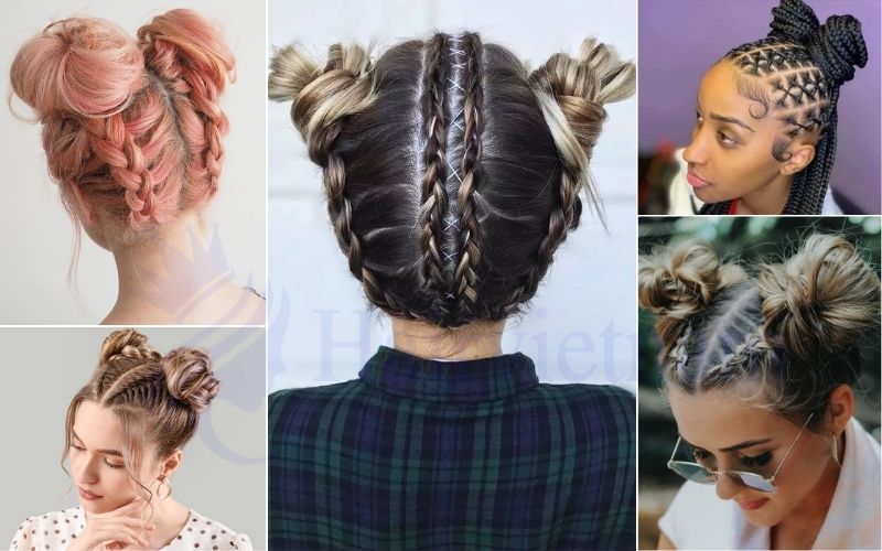 How to do Space Buns Tutorial Quickly For Beginners